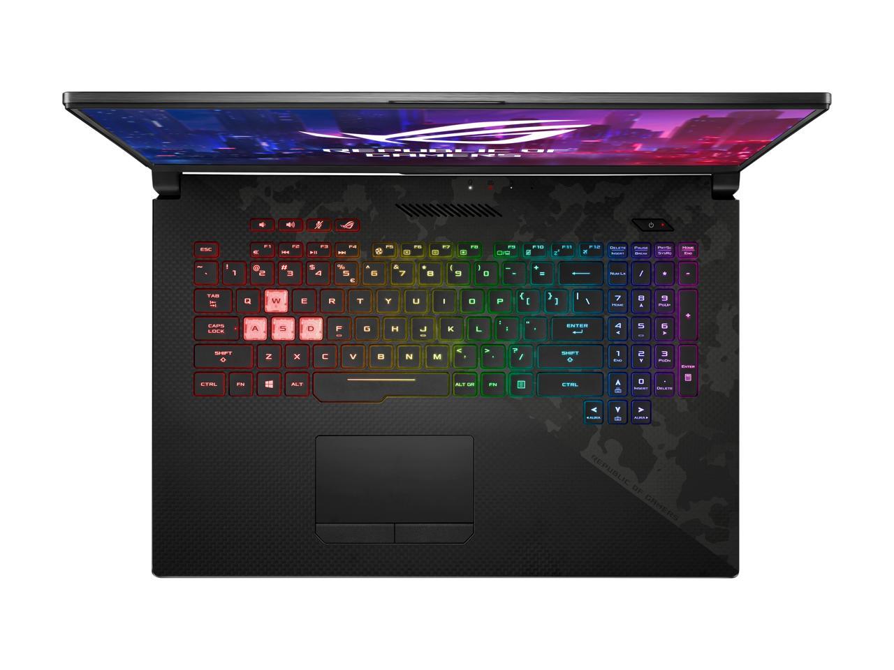ASUS ROG Strix SCAR II Gaming Laptop, 17.3” 144Hz IPS-Type FHD, NVIDIA GeForce RTX 2070 8GB ...