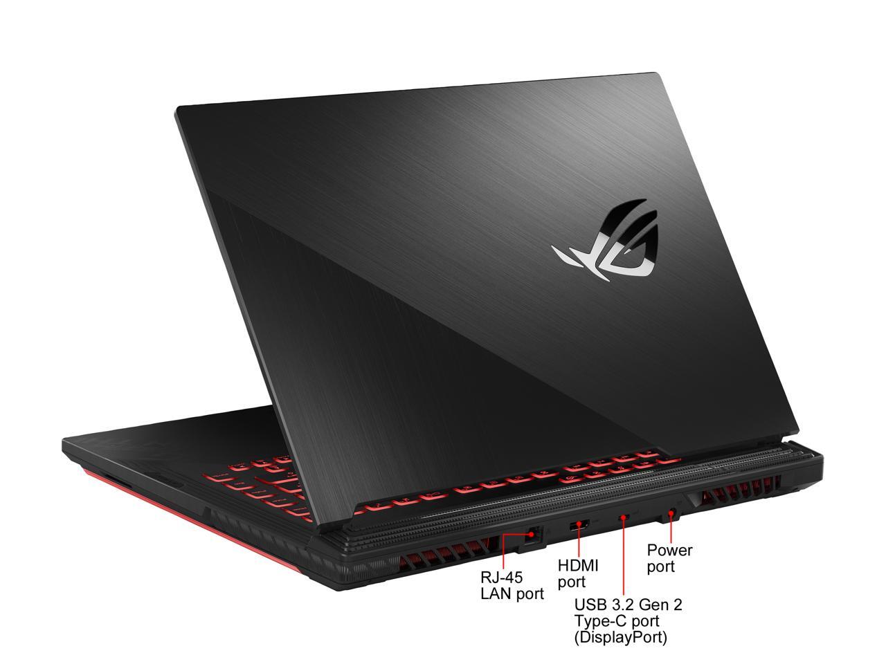 ASUS G512LW-WS74 Gaming Laptop Intel Core i7-10750H 2.60 GHz 15.6 ...