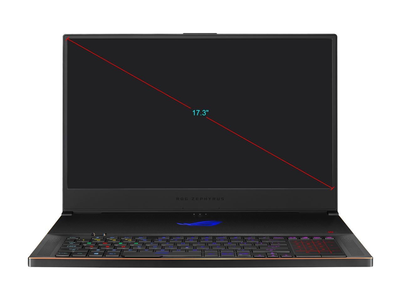 ASUS ROG Zephyrus S17 - 17.3" 144 Hz - GeForce RTX 2060 - Intel Core i7 ...