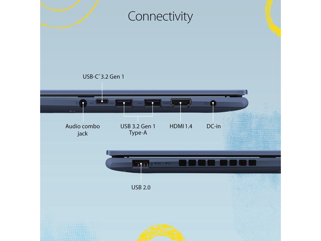 ASUS VivoBook 17X Laptop, 17.3" FHD Display, Intel Core i7-12700H CPU ...