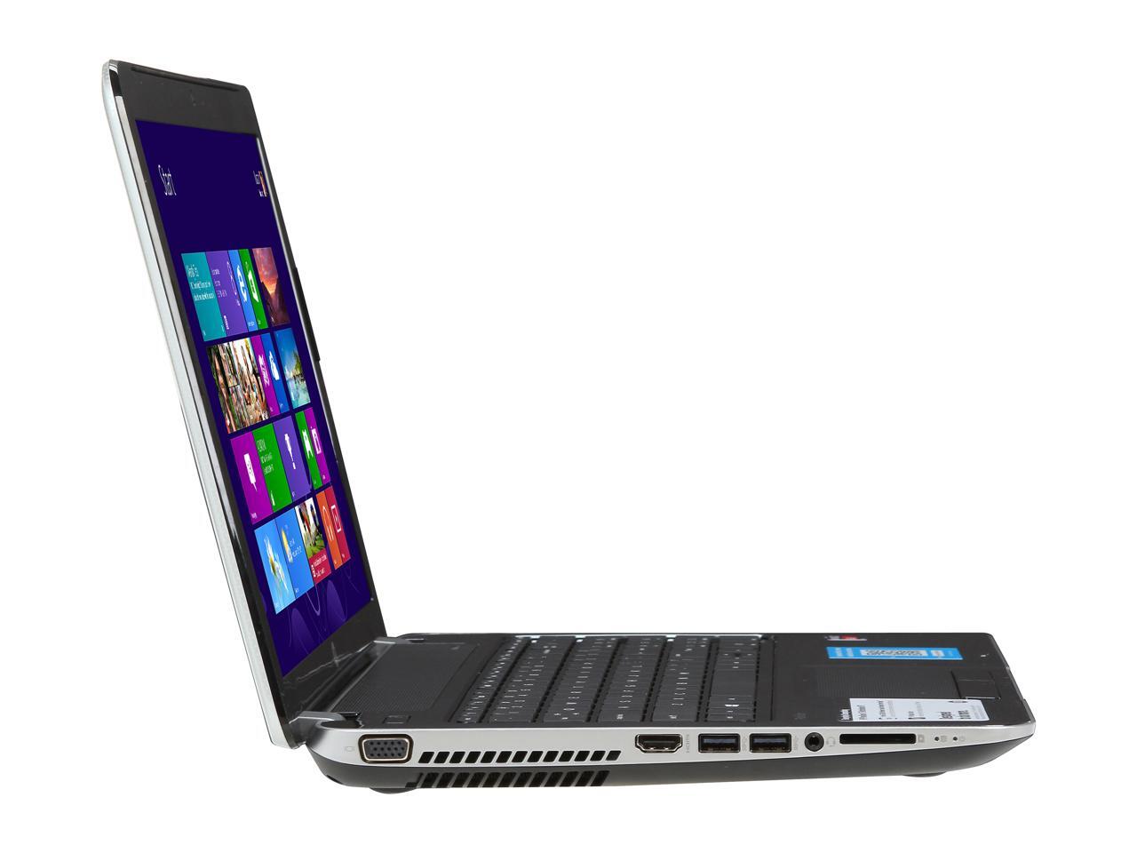 HP Laptop Pavilion AMD A6-5350M 4GB Memory 500GB HDD AMD Radeon HD ...