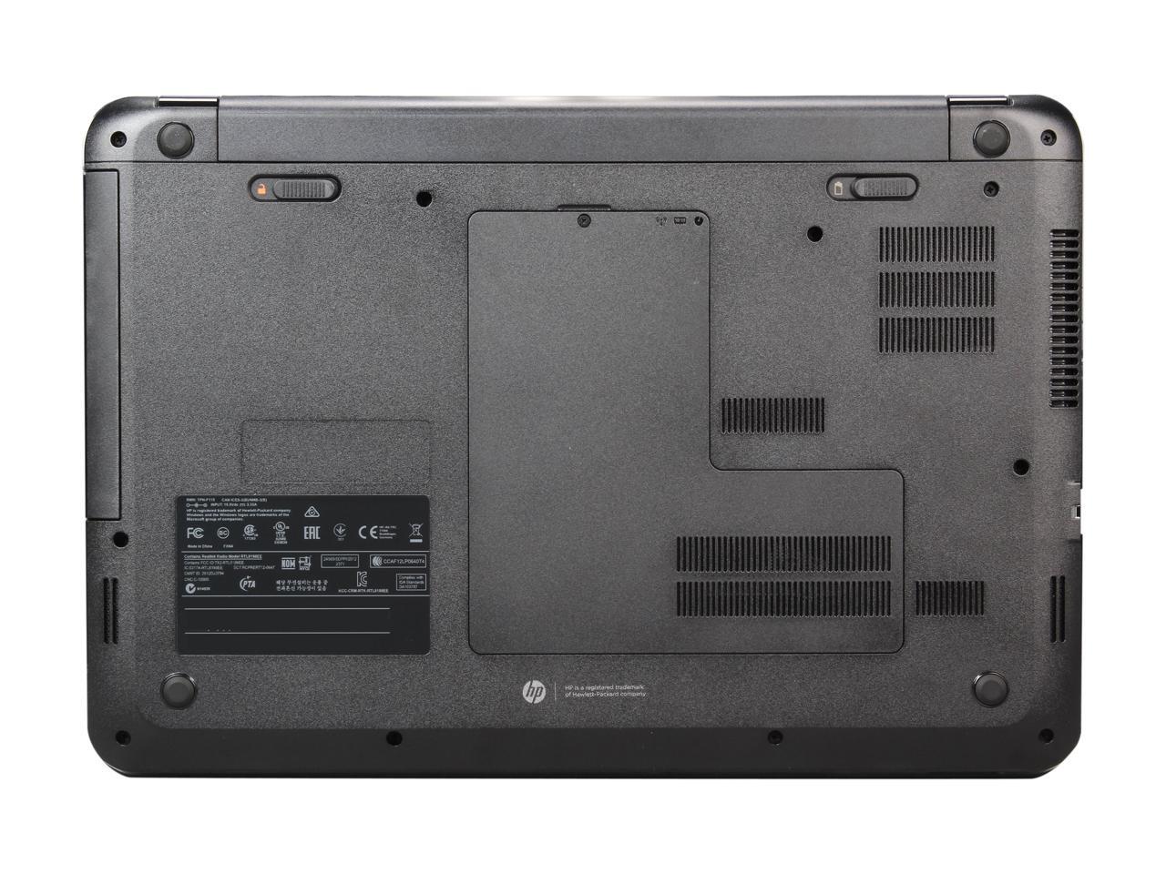 HP Laptop AMD E1-Series E1-2100 (1.00GHz) 2GB Memory 320GB HDD AMD Radeon HD 8210 15.6" Linux ...