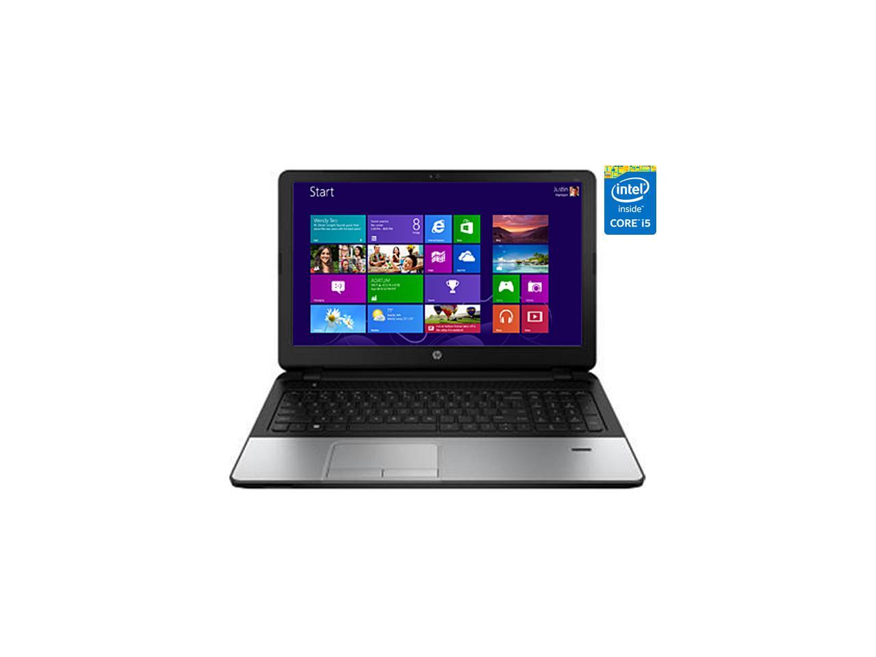 HP Laptop Intel Core i3-4005U 4GB Memory 500GB HDD Intel HD Graphics 15.6" Windows 8 64-Bit 350 ...