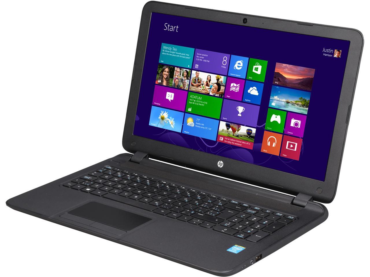 Refurbished HP Laptop Intel Pentium N3540 2 16GHz 4GB Memory 500GB
