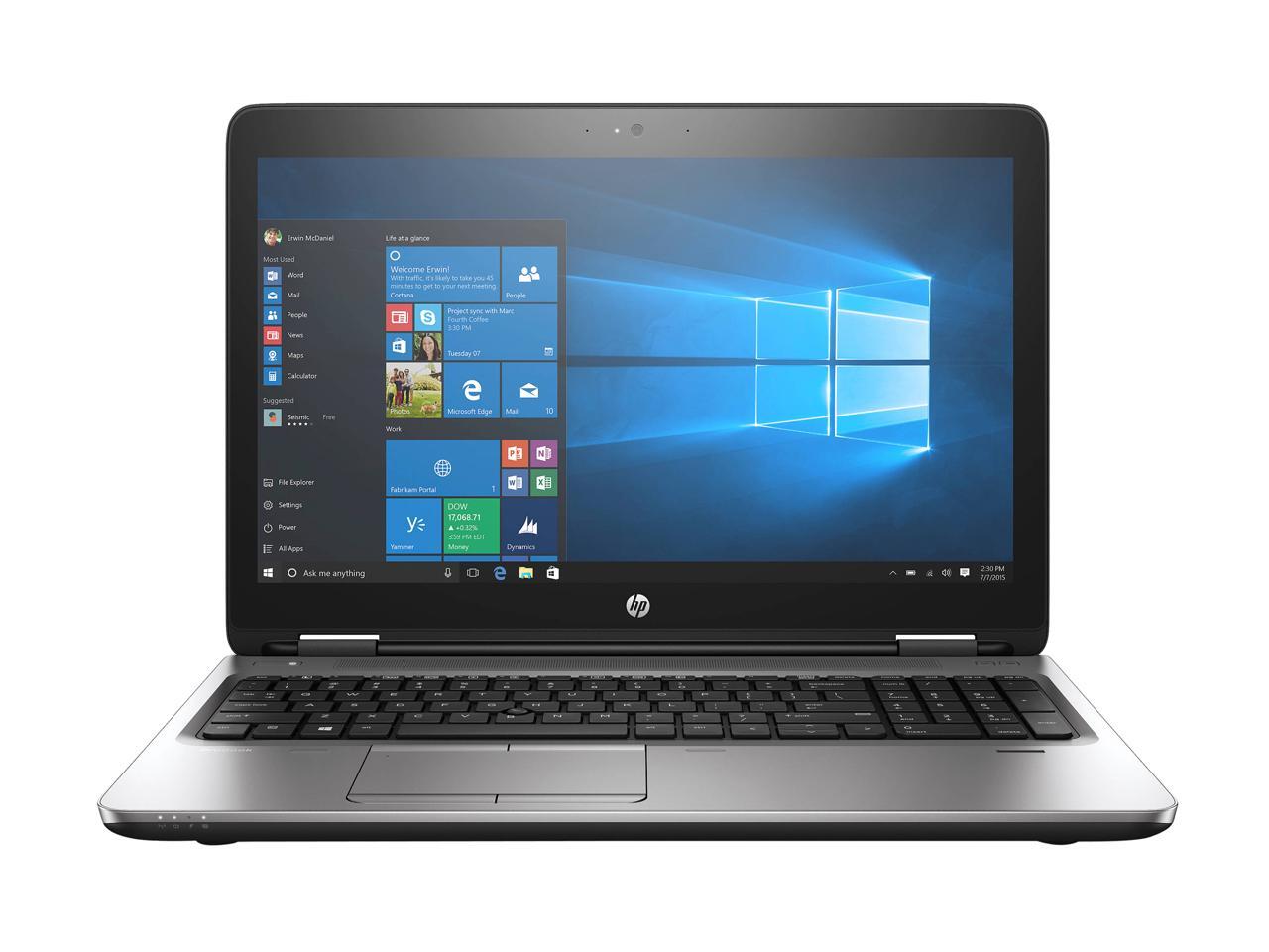 HP Laptop ProBook Intel Core i5 6200U (2.30GHz) 8GB Memory 256 GB SSD ...