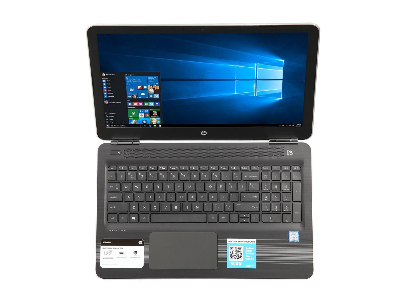 HP Laptop Pavilion Intel Core i5-6200U 8GB Memory 1TB HDD Intel HD ...