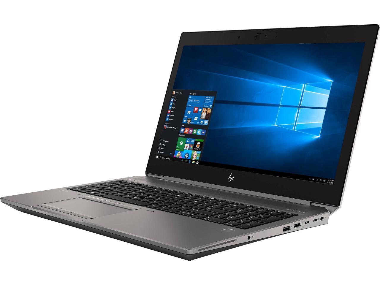 HP Laptop ZBook 15 G6 Intel Xeon E-2286M (2.40GHz) 16GB Memory 512 GB PCIe NVMe SSD NVIDIA ...