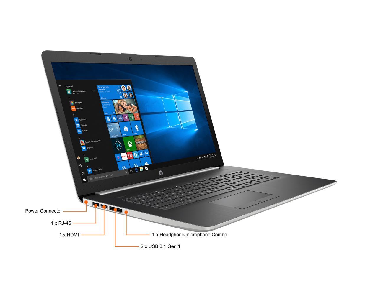 Refurbished: HP Laptop Intel Pentium Gold 4417U 8GB Memory 256 GB PCIe ...
