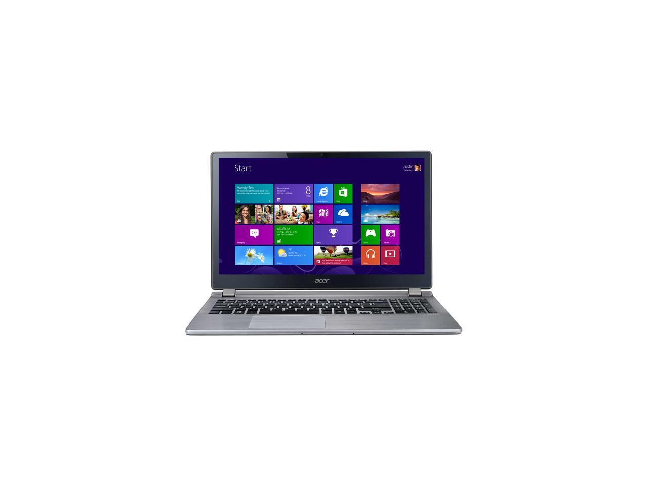 Acer Laptop AMD A6-5357M 6GB Memory 500GB HDD AMD Radeon HD 8450G 15.6" Touchscreen Windows 8 V5 ...