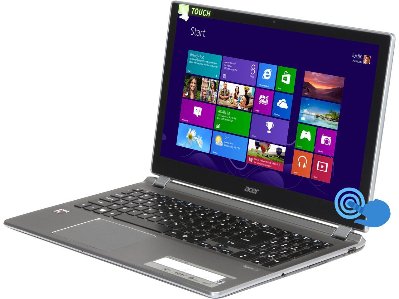 Acer Laptop Aspire AMD A8-Series A8-5557M (2.10GHz) 8GB Memory 750GB ...