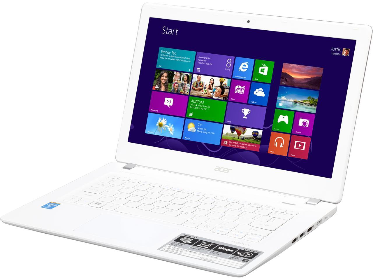 Acer Laptop Intel Pentium 3556U (1.70GHz) 4GB Memory 500GB HDD Intel HD ...