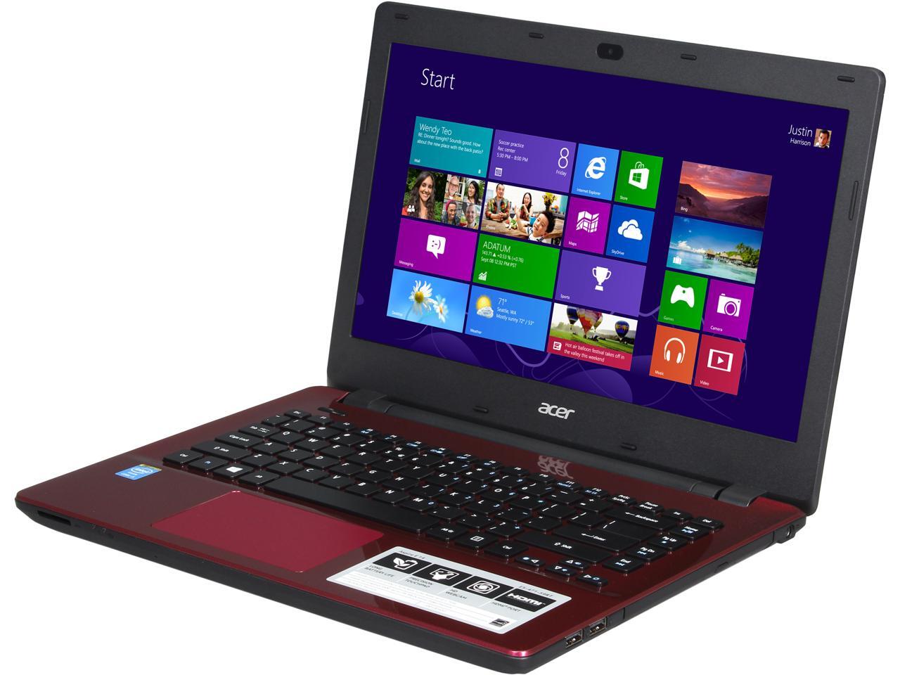 Acer Laptop Aspire Intel Core i5-4210U 4GB Memory 500GB HDD Intel HD ...