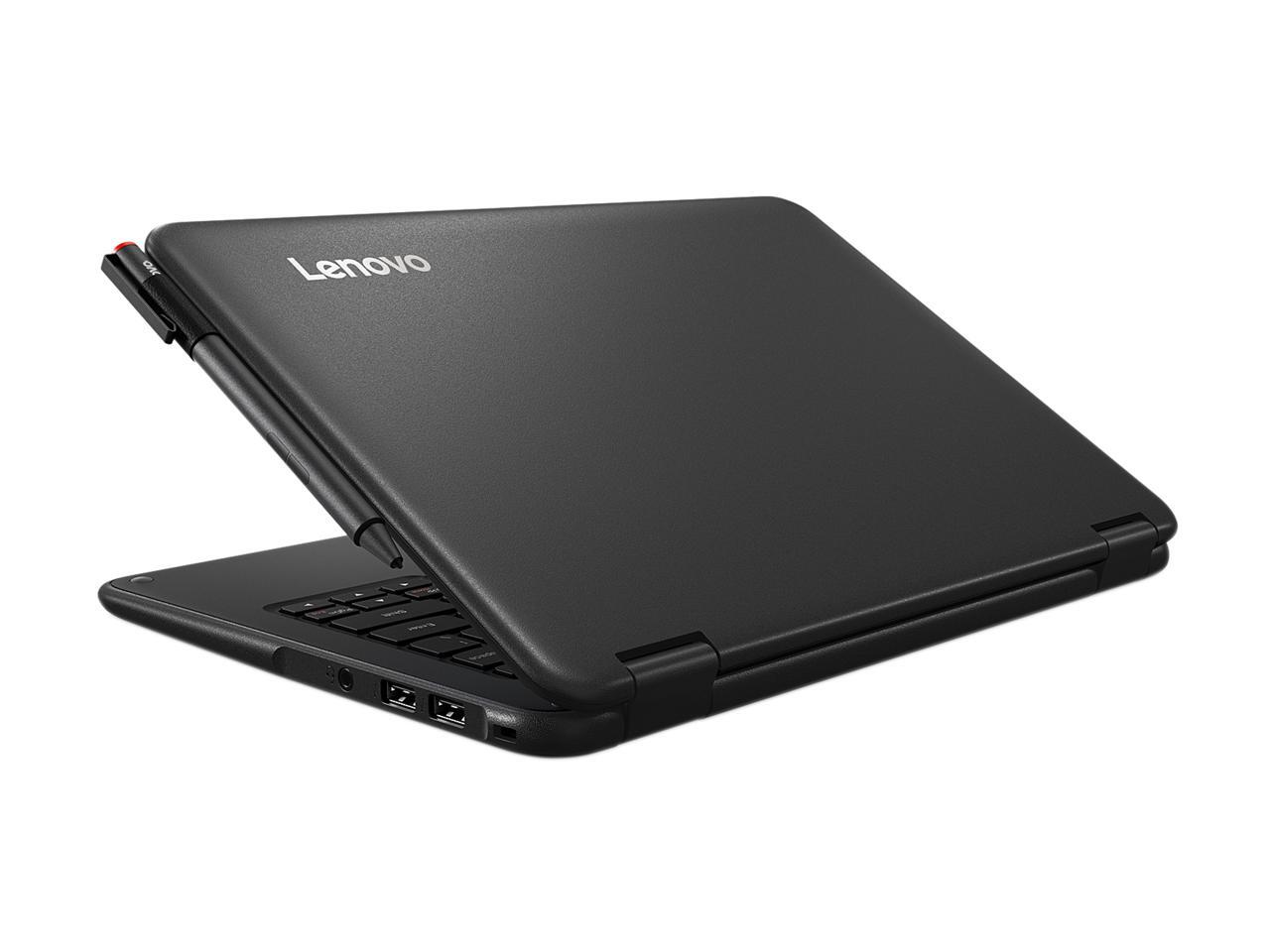 Lenovo 300e Winbook 81FY000TUS 11.6" Touchscreen LCD 2 in 1 Notebook ...