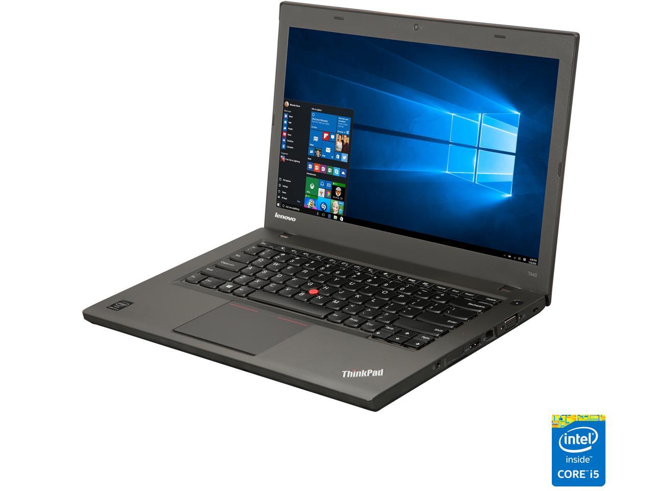 Open Box: Lenovo Laptop ThinkPad Intel Core i5-4300U 8GB Memory 500GB ...