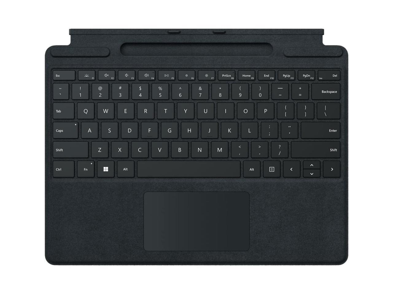 Microsoft Surface Pro Signature Keyboard - keyboard - with touchpad ...