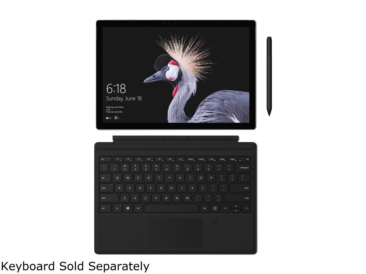 Microsoft Surface Pro Type Cover with Fingerprint ID - Black - GK3 ...