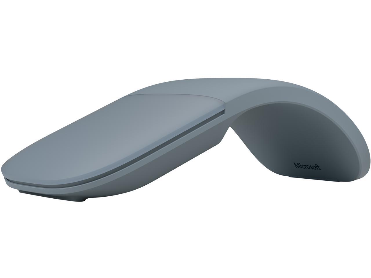 Microsoft Surface Arc Mouse - CZV-00065 - Bluetooth - Ice Blue - Newegg.com