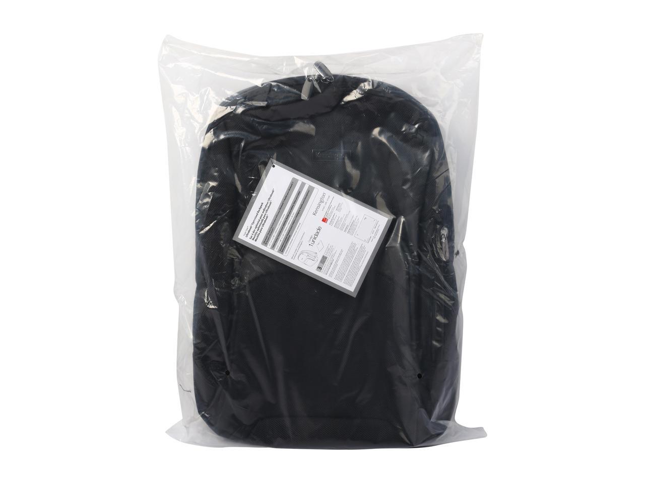 Kensington Triple Trek Slim Backpack for Chromebooks & Ultrabooks - 14 ...