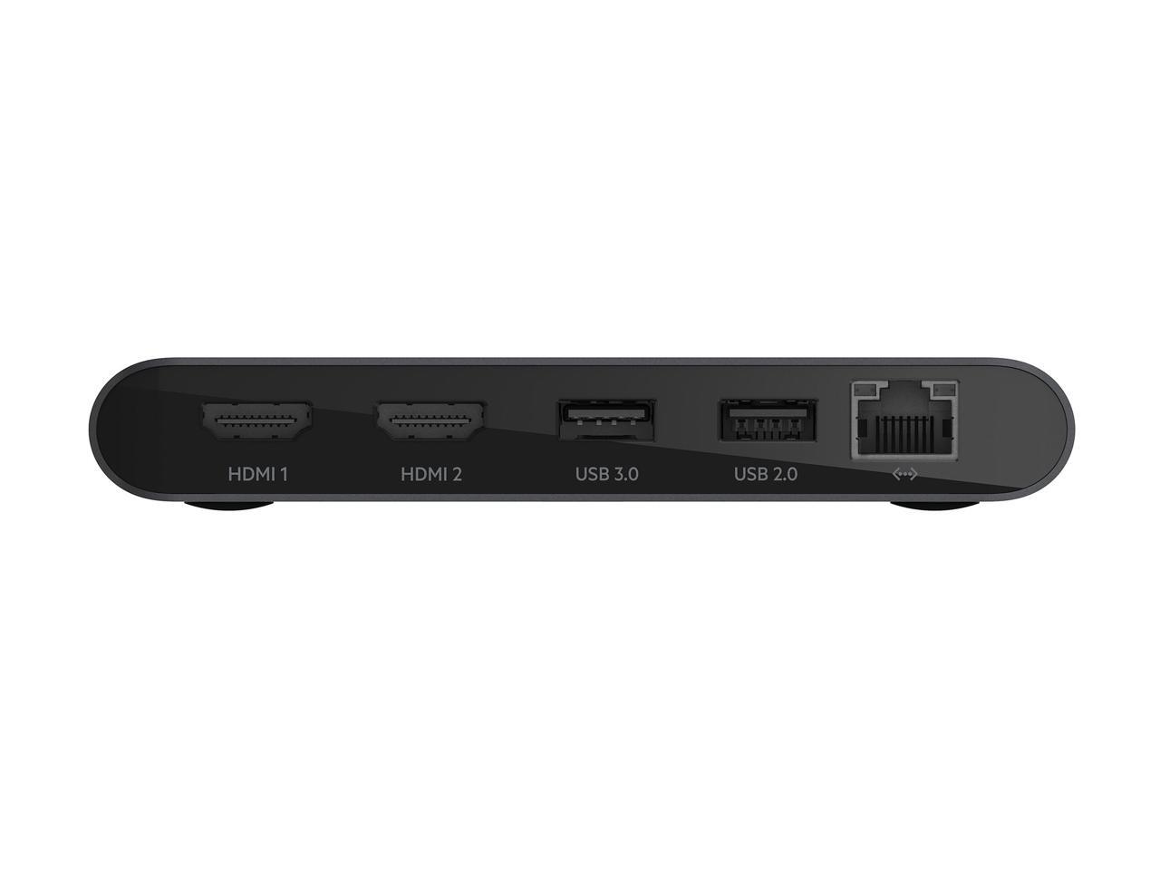 Belkin Mini Thunderbolt 3 Dock, Dual 4k Display @60Hz - Newegg.com