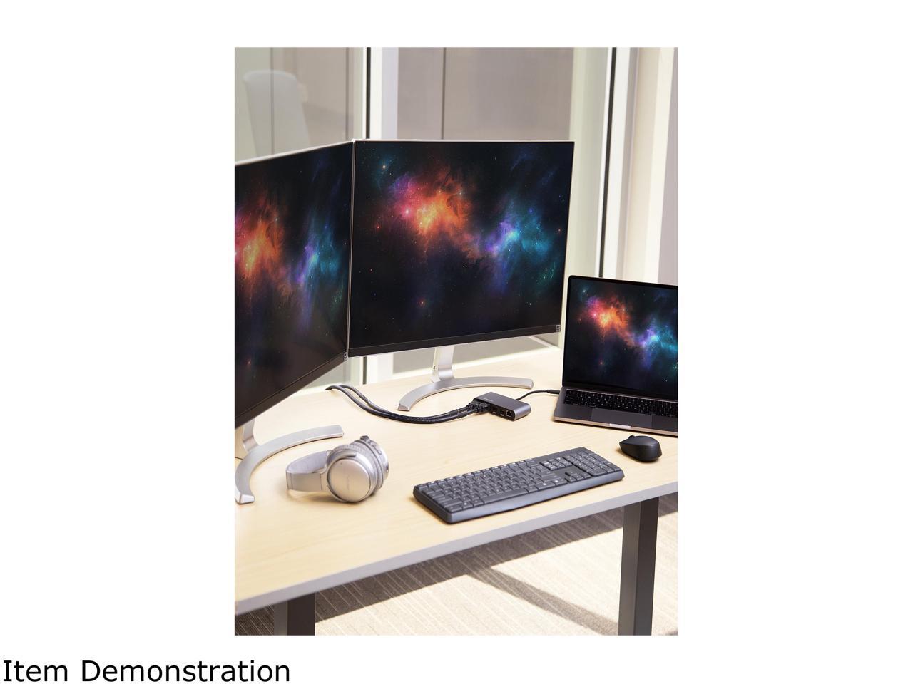 StarTech.com Mini Dual 4K Monitor Thunderbolt 3 Dock with HDMI - Newegg.com