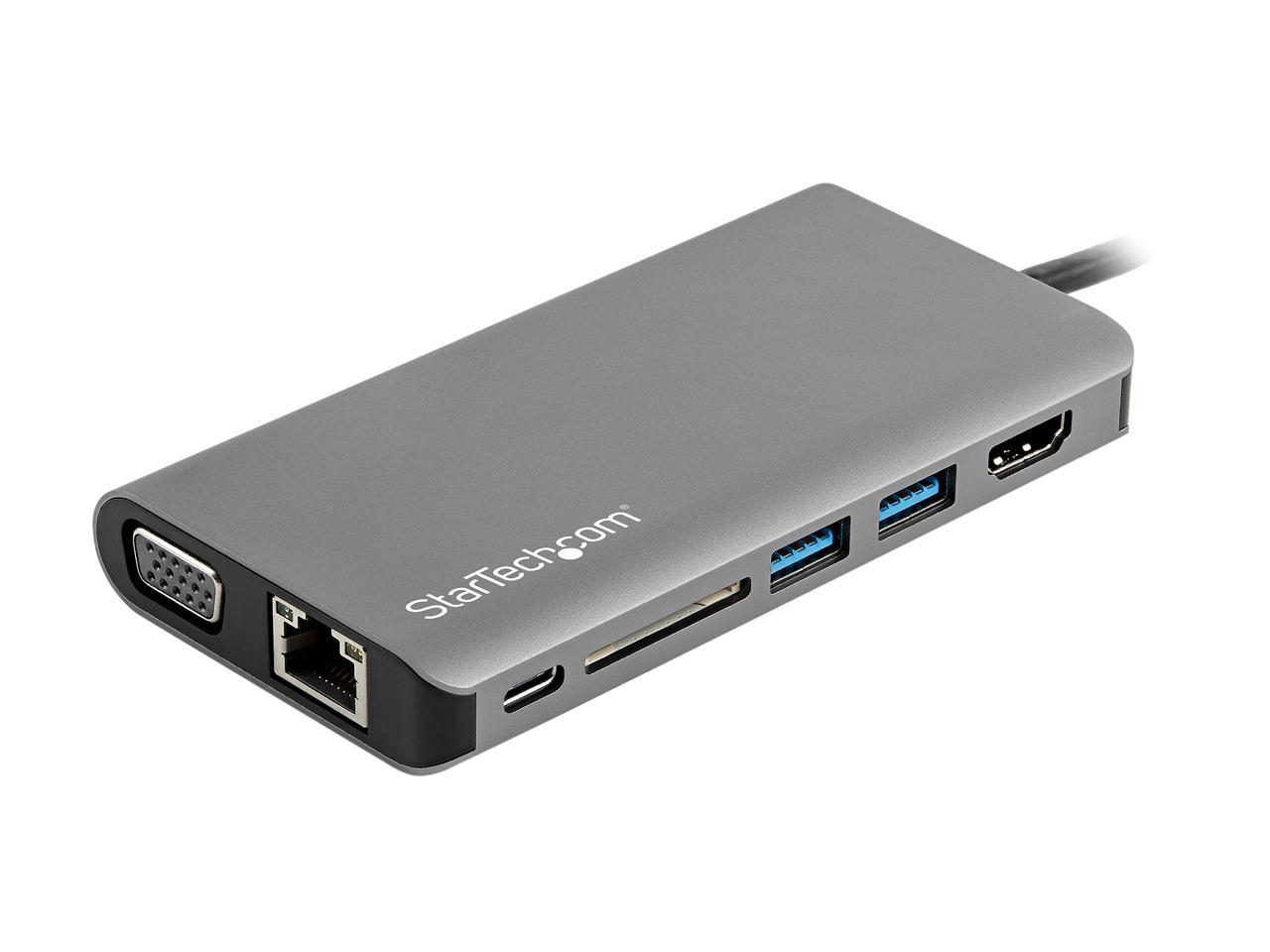 StarTech.com DKT30CHVAUSP USB-C Multiport Adapter - HDMI or VGA - 100W ...