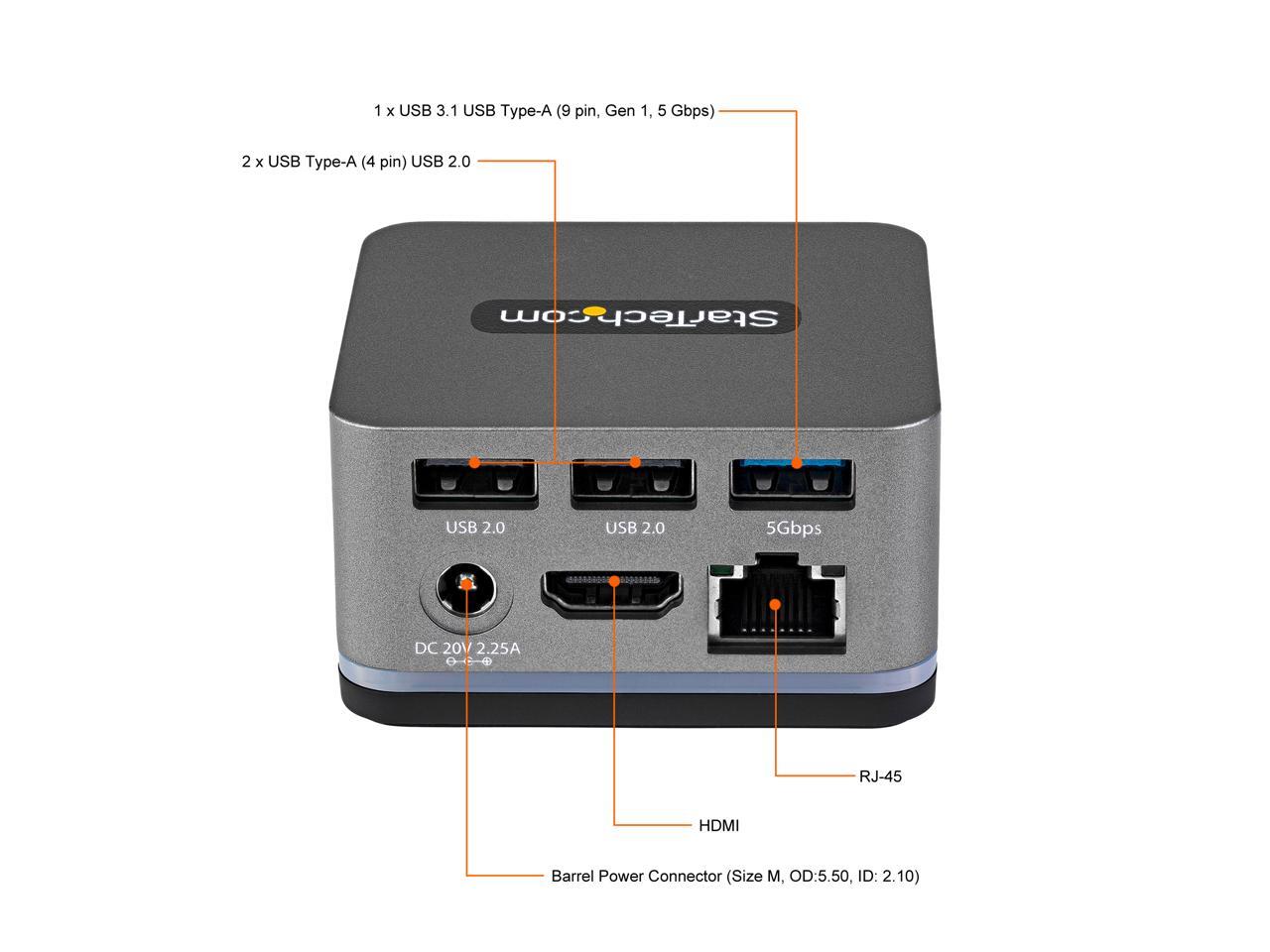 USB C Mini Dock for iPad Pro, Android Tablets & Smartphones, USB-C ...