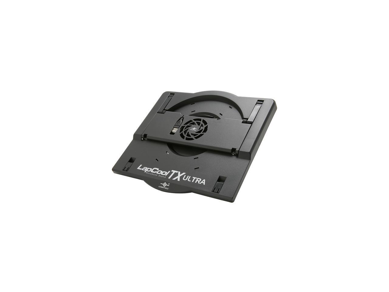 VANTEC LapCool TX Ultra Adjustable Notebook Stand with Built-in Fan LPC ...