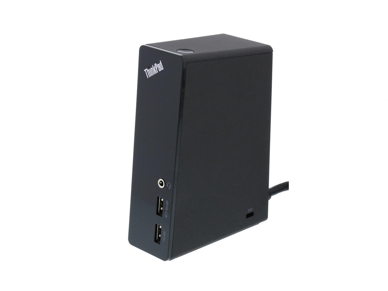 Lenovo Black 4X10E52935 ThinkPad OneLink Pro Dock - port replicator ...