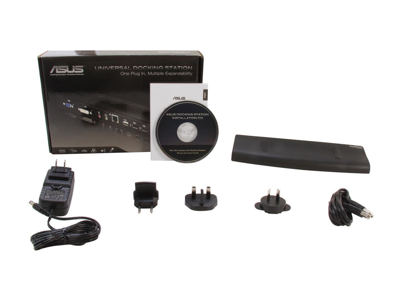 Asus USB 2.0 Universal Docking Station Model HZ-1 - Newegg.com