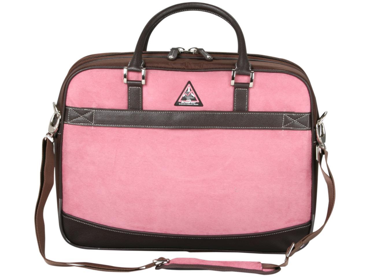 Mobile Edge Pink ScanFast Checkpoint Friendly Element Briefcase - 16 ...