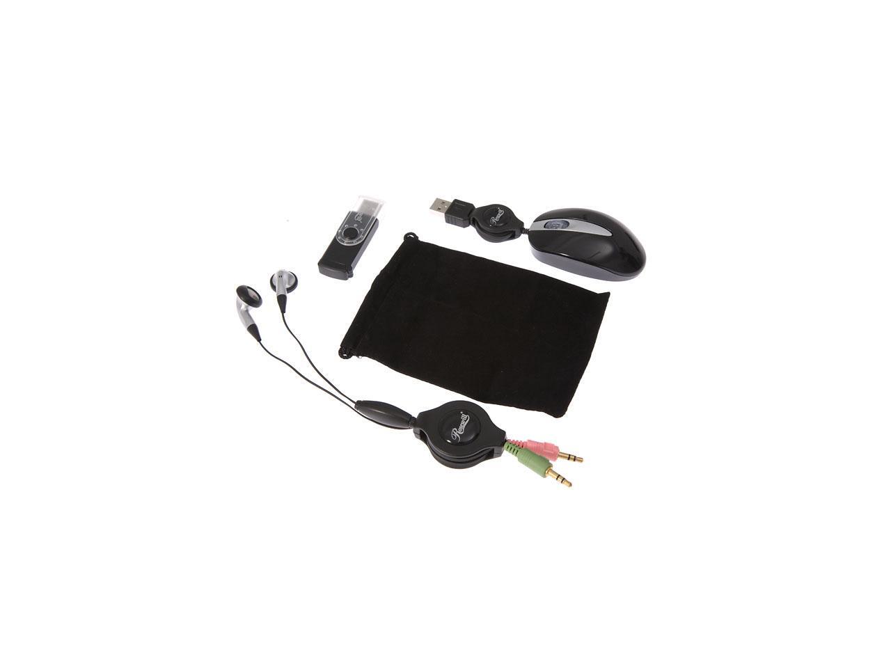 Rosewill Laptop Travel Kit (3 PCs: Mouse, Webphone & Card Reader) RNA ...