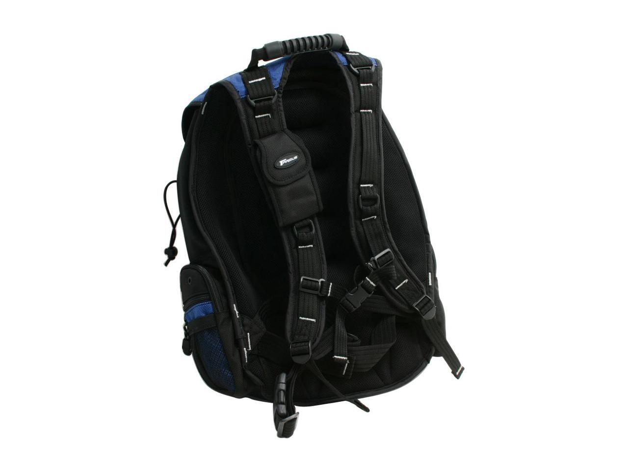 Targus Blue/Black 16" Sport Deluxe Computer Backpack Model TSB315 ...