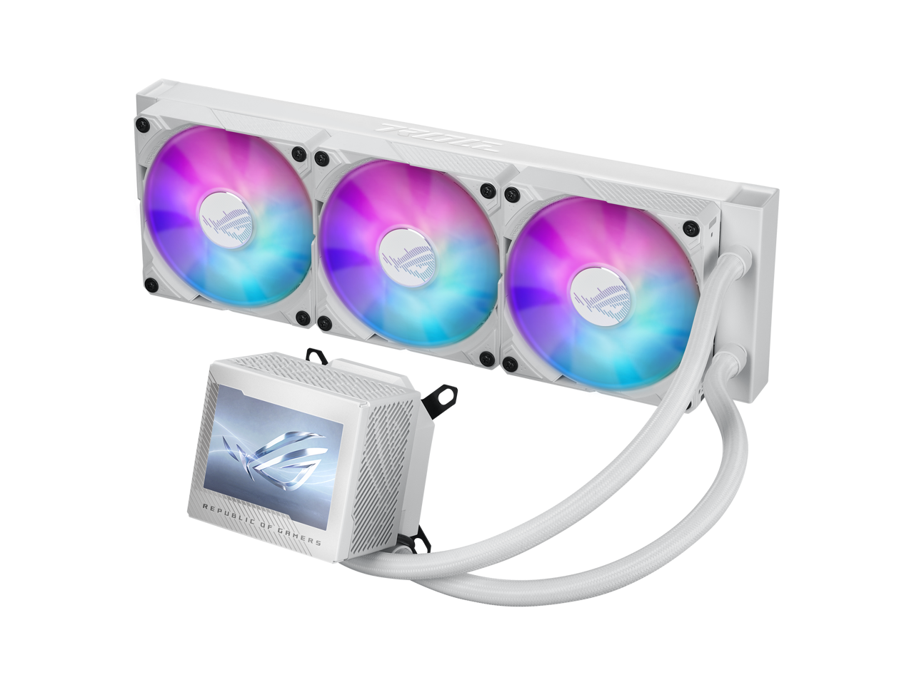 ASUS ROG Ryujin III 360 ARGB WHT all-in-one liquid CPU cooler with ...