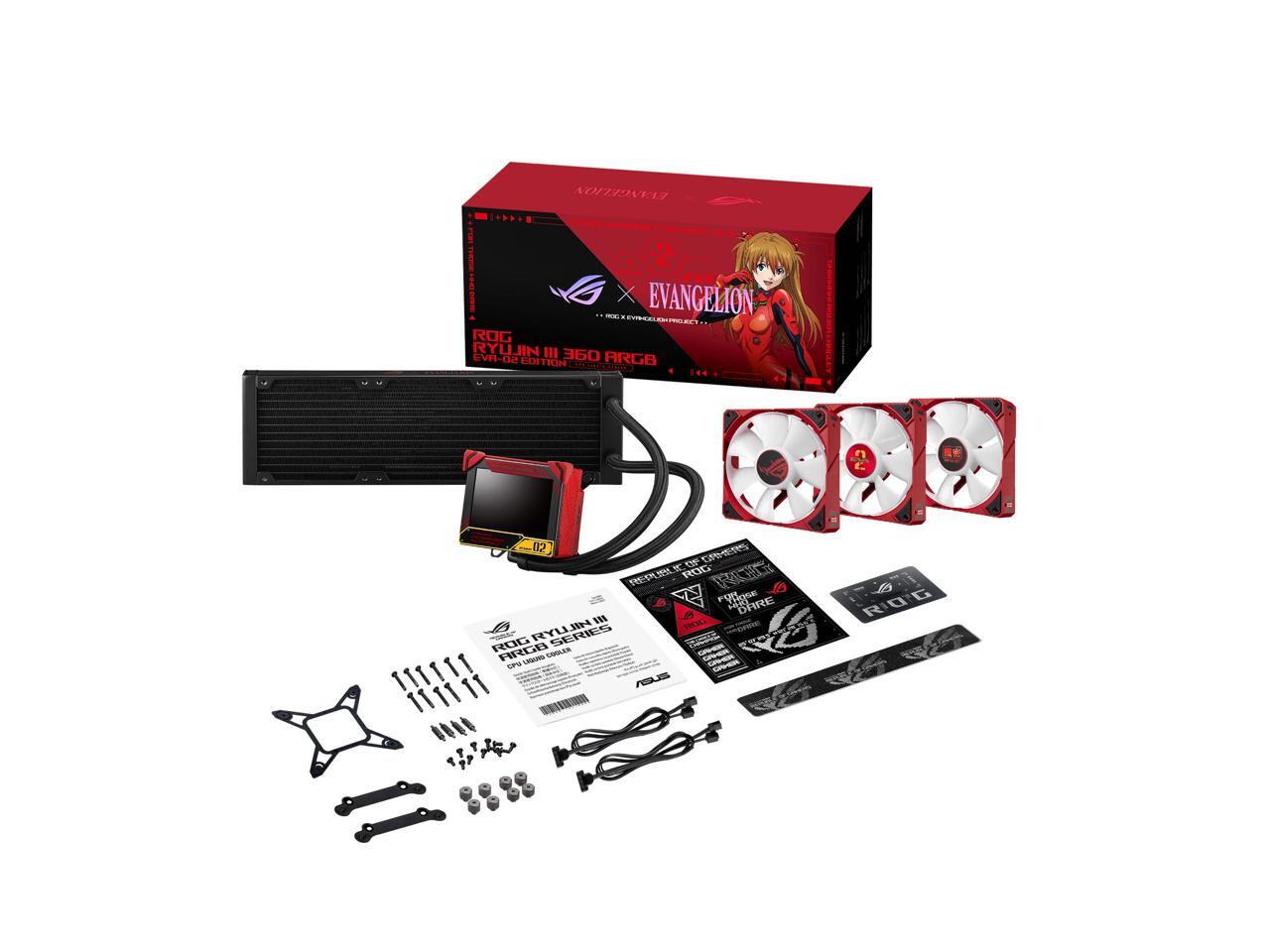 ASUS ROG Ryujin III 360 ARGB EVA-02 EDITION All-in-one Liquid CPU ...