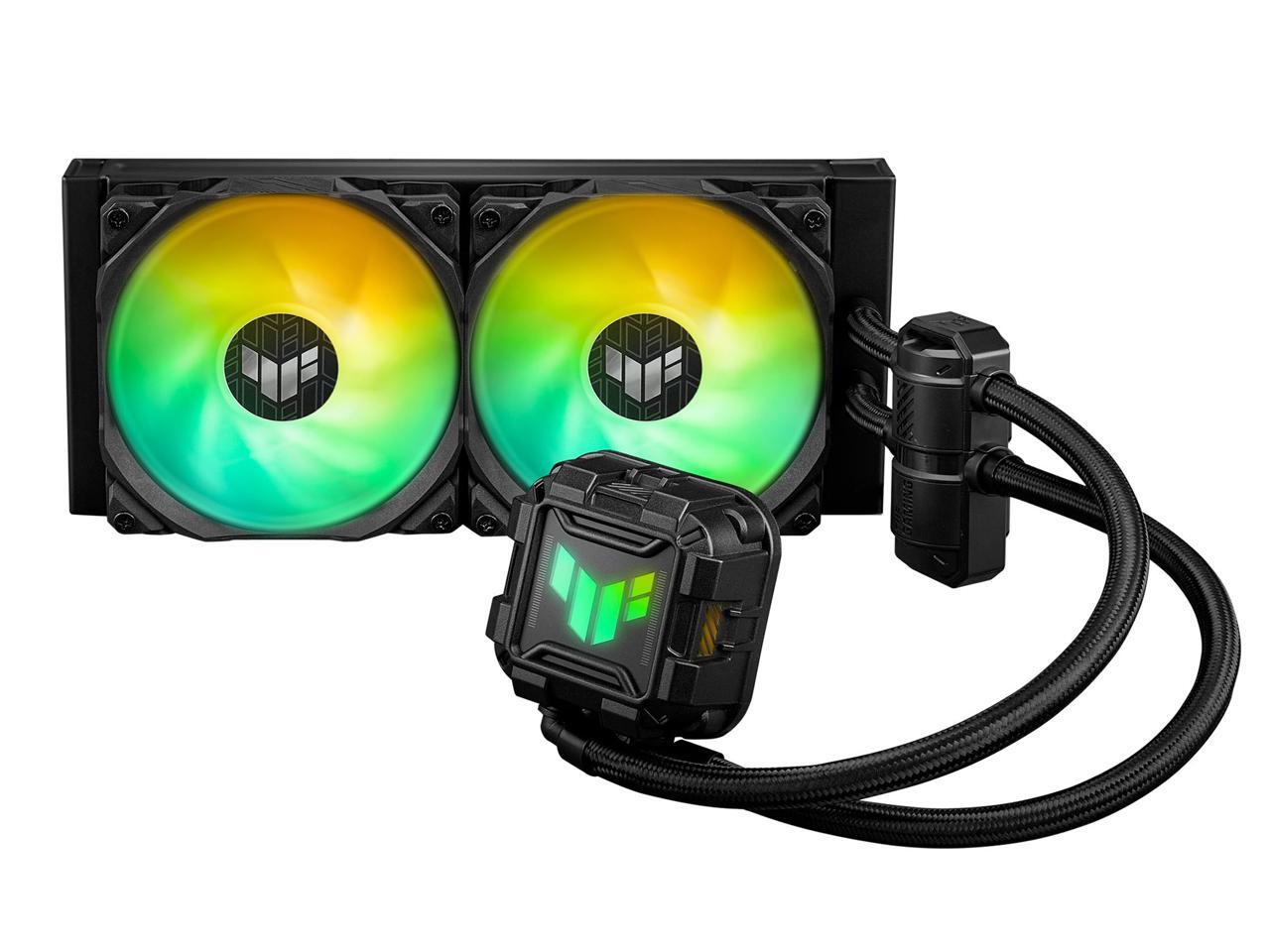 ASUS TUF Gaming LC II 240 ARGB All-in-One Liquid CPU Coolers with Aura ...