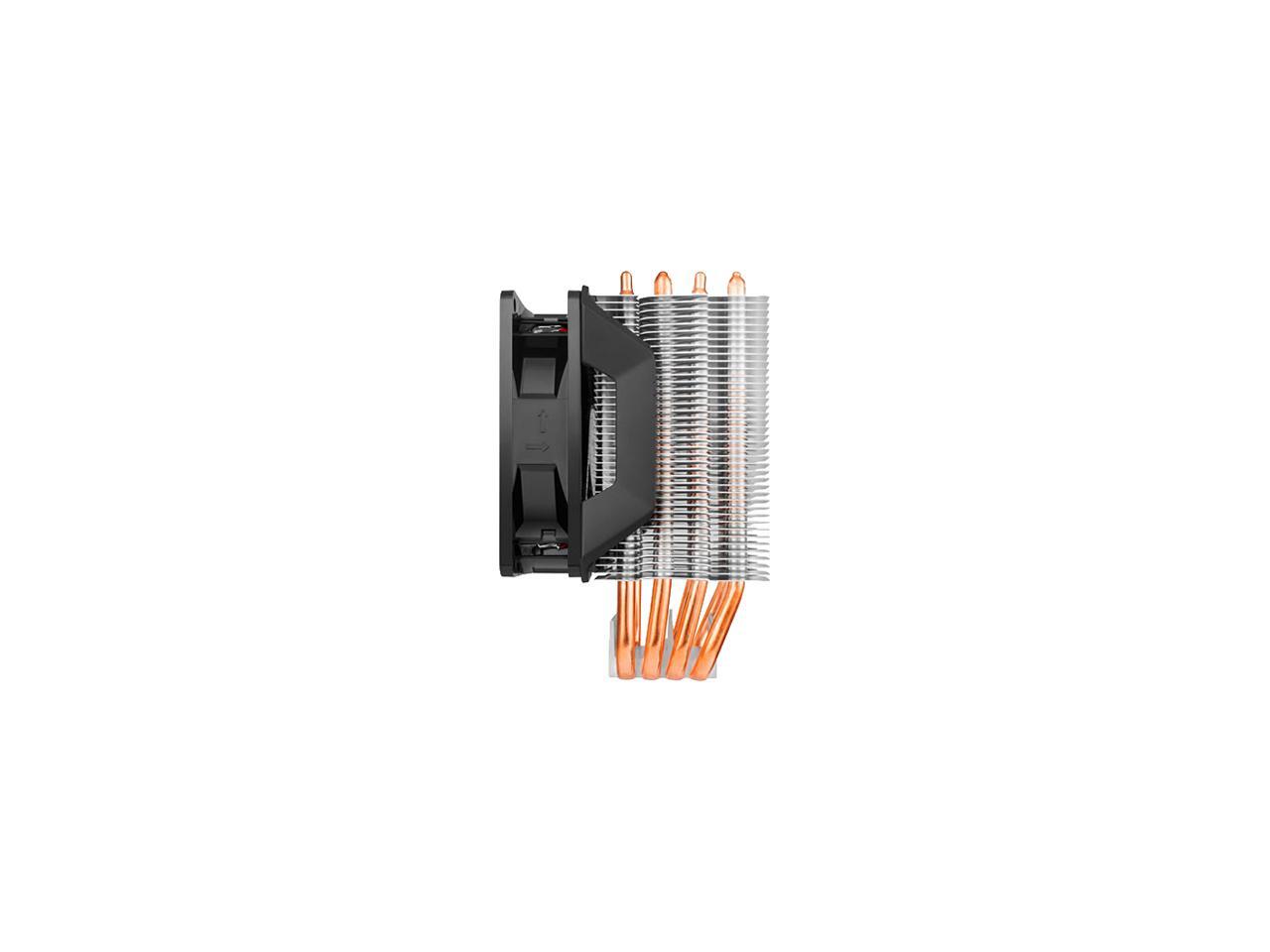 Cooler Master Hyper H412R Compact CPU Air Cooler with 4 Copper Heat ...