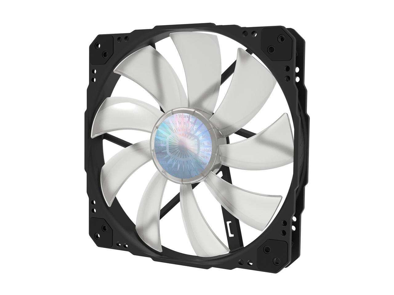 Cooler Master SickleFlow 200 ARGB Gen 2 Square Frame Fan, Customizable ...