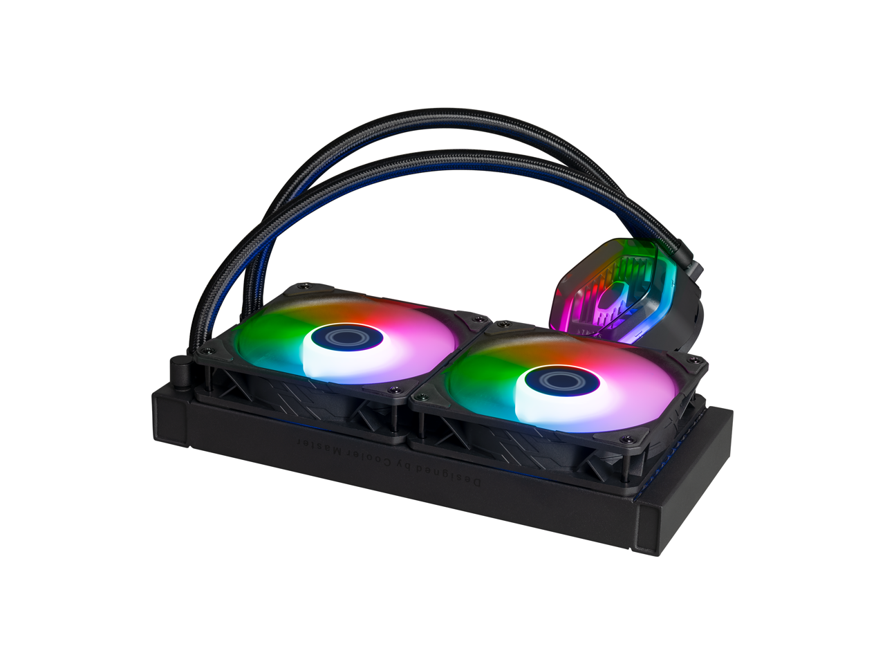 Cooler Master MasterLiquid 240 Atmos ARGB Close-Loop AIO Liquid Cooler ...