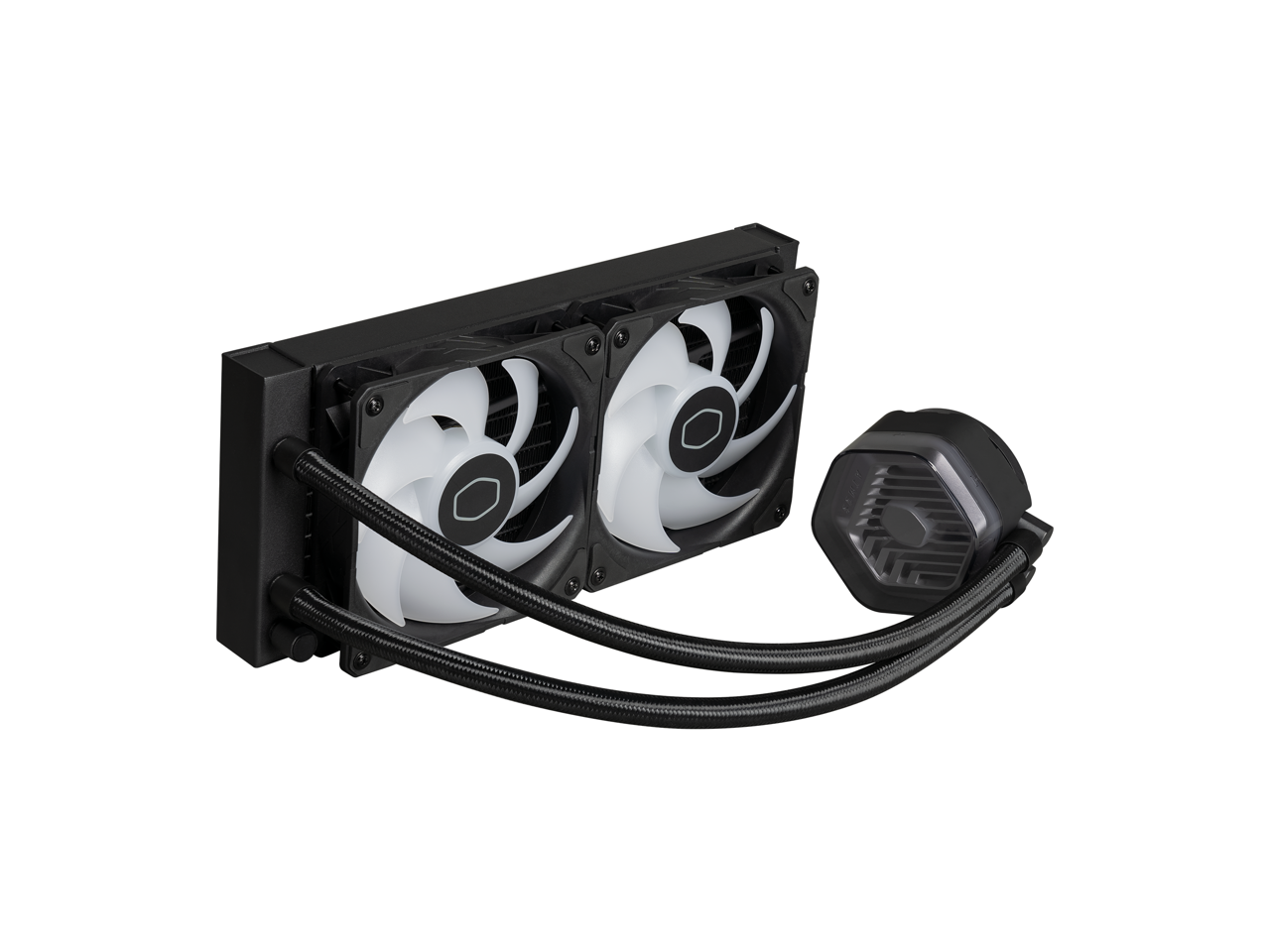 Cooler Master MasterLiquid 240 Atmos ARGB Close-Loop AIO Liquid Cooler ...