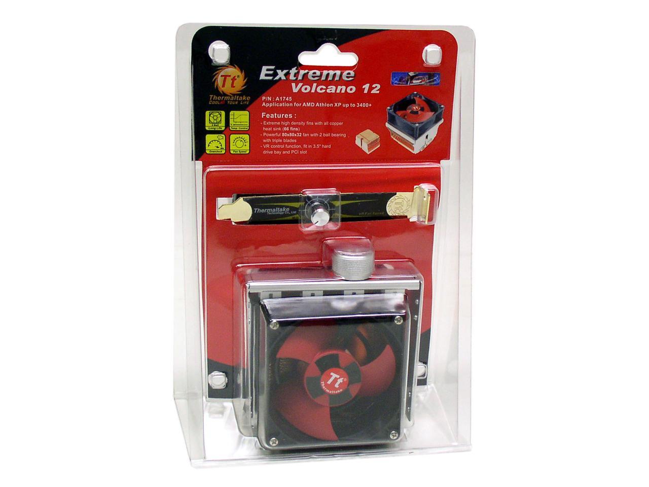 Thermaltake Extreme Volcano 12 80mm 2 Ball CPU Cooler - Newegg.com