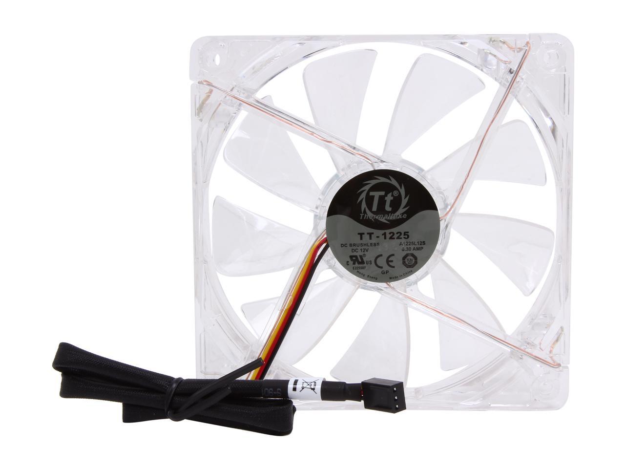 Thermaltake PURE 12 BLUE LED CL-F012-PL12BU-A Pure Series Quiet High ...