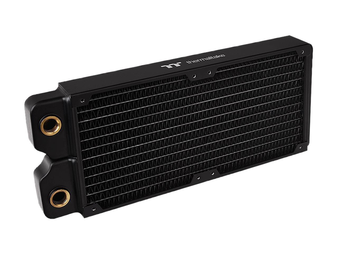 Thermaltake CLM240, 40mm Thick 240mm Long, High-Density Fins, Dual-Row ...