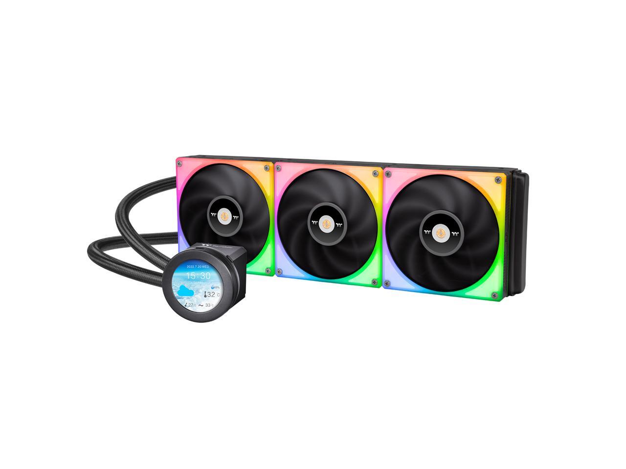 Thermaltake TOUGHLIQUID Ultra 420 RGB CPU Liquid Cooler, AMD(AM5/AM4 ...