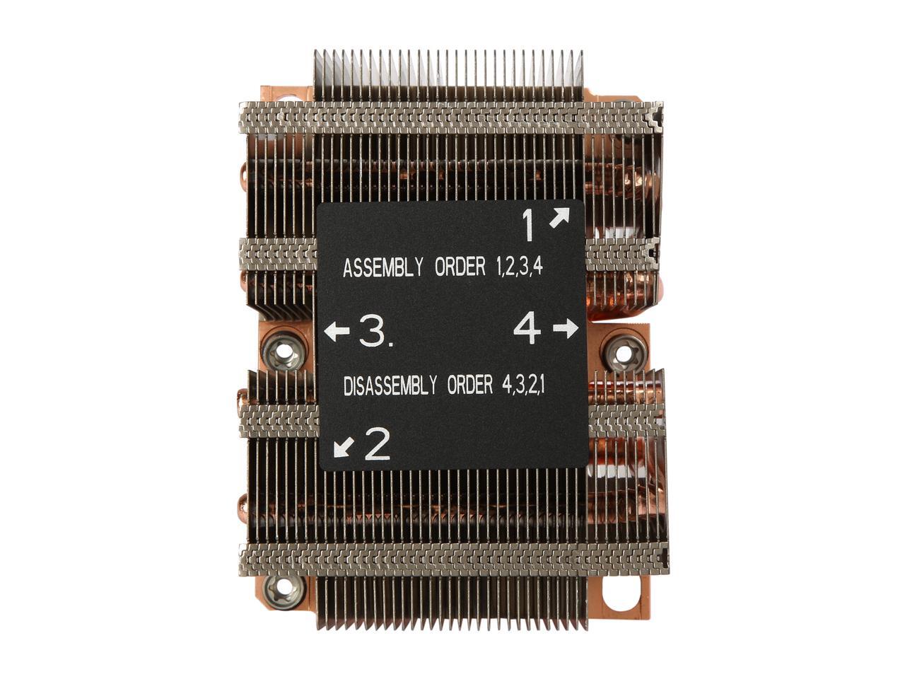 Dynatron B8 Intel Skylake Socket FCLGA 3647 Narrow ILM, Aluminum Fins ...