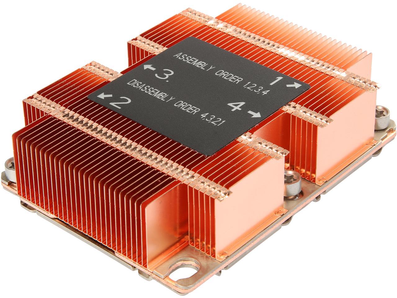 Dynatron B4 Intel Skylake Socket FCLGA3647 Narrow ILM copper stacked ...