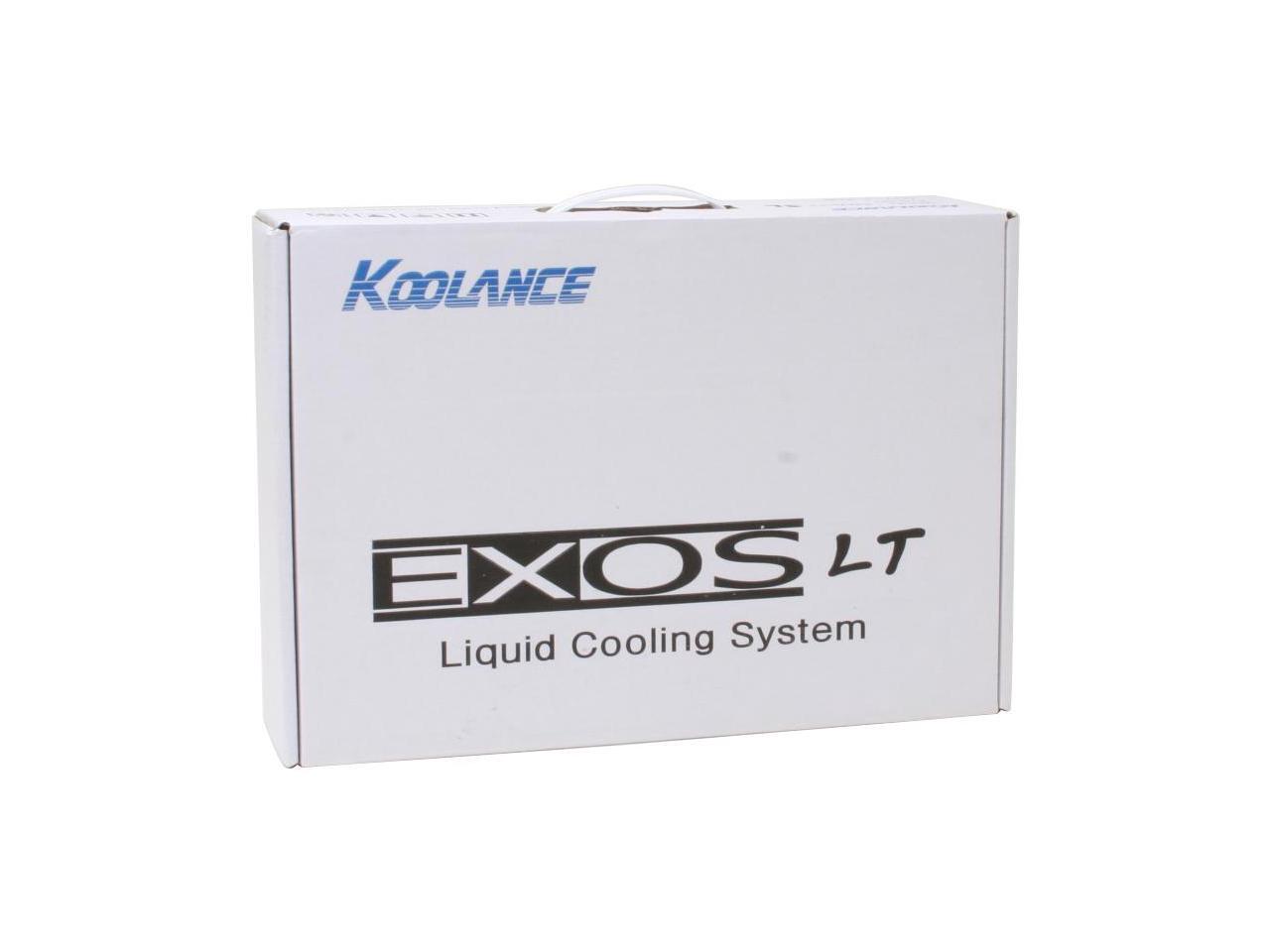 KOOLANCE Exos LT Silver Liquid Cooling System - Newegg.com