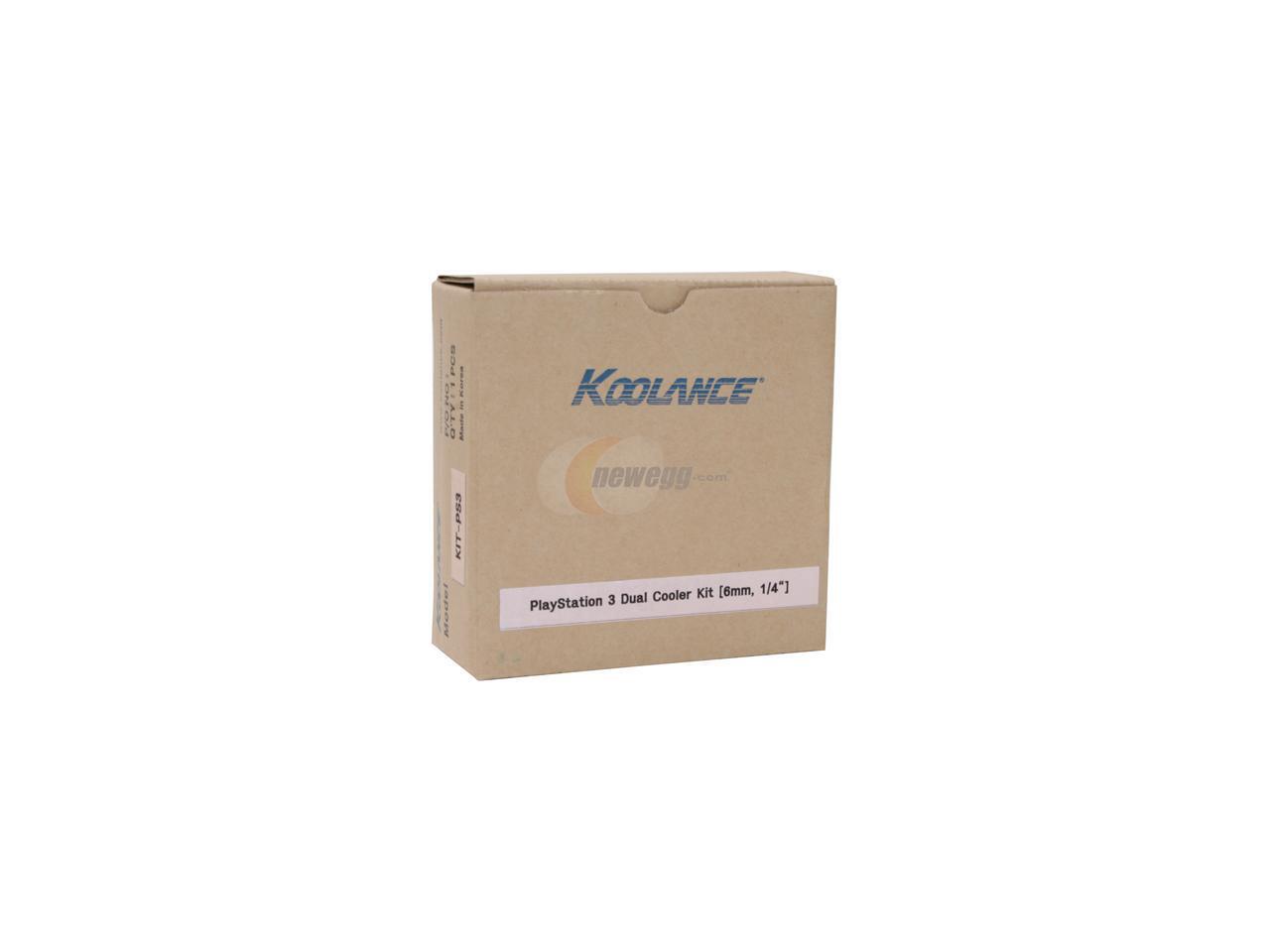 KOOLANCE Kit-PS3 PlayStation 3 Dual Cooler Kit [6mm, 1/4"] - Newegg.com