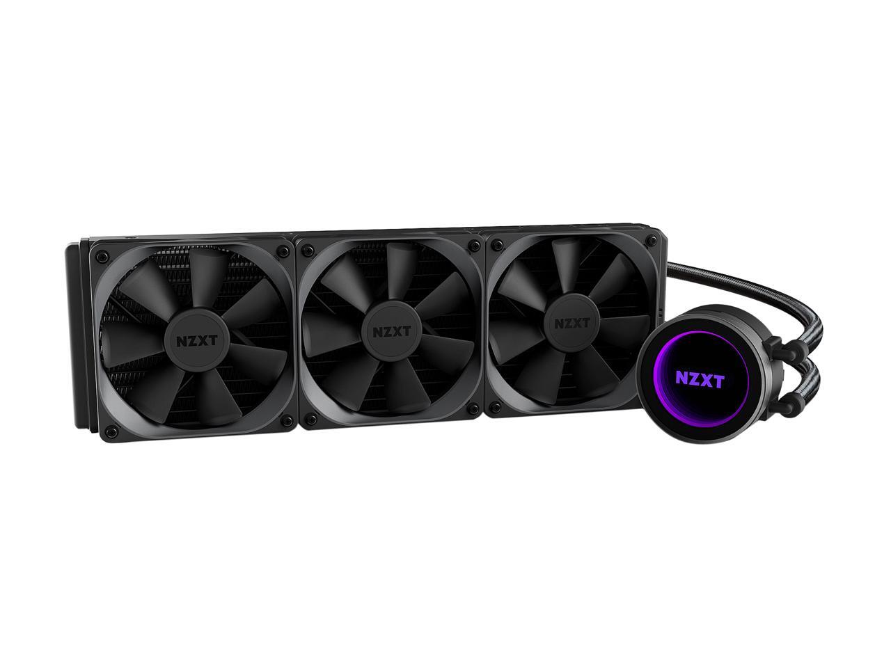 NZXT Kraken X72 360mm - All-In-One RGB CPU Liquid Cooler - CAM-Powered ...