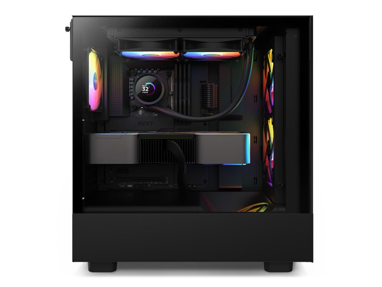 NZXT F120 RGB Core Fan - RF-C12SF-B1 - 120mm Hub-Mounted RGB Fan ...
