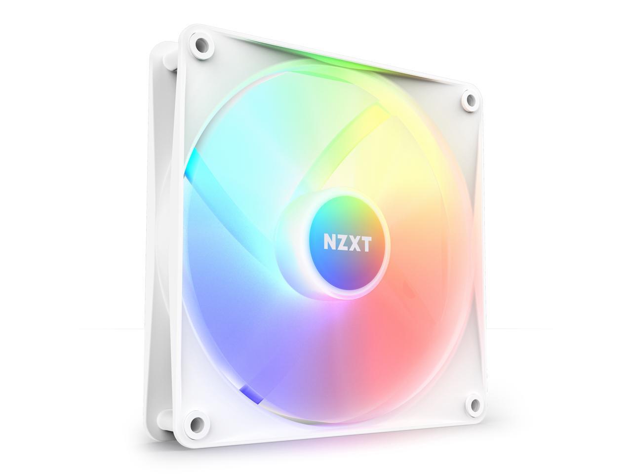 NZXT F140 RGB Core Fan - RF-C14SF-W1 - 140mm Hub-Mounted RGB Fan ...